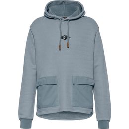 Bear Surfer Hoodie Herren - Gr&ouml;&szlig;e M - grau