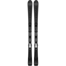 Head Shape SX Black Edt. SW + PR 11 GW Carving Ski - Gr&ouml;&szlig;e 163 - schwarz