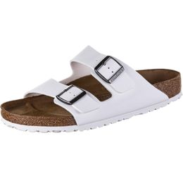 Birkenstock Arizona BF Sandalen Herren - Gr&ouml;&szlig;e 41 - wei&szlig;