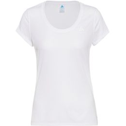 Odlo ACTIVE F-DRY LIGHT Funktionsshirt Damen - Gr&ouml;&szlig;e XL - wei&szlig;