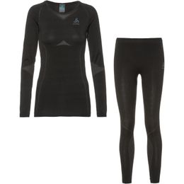 Odlo PERFORMANCE EVOLUTION WARM W&auml;scheset Damen - Gr&ouml;&szlig;e XL - schwarz