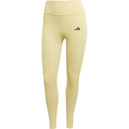 Adidas Opt 3 Streifen Tights Damen - Gr&ouml;&szlig;e M - gelb