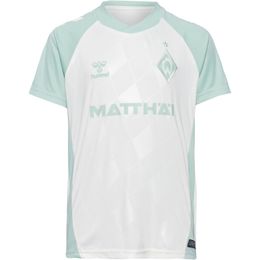 Hummel Werder Bremen 24-25 Ausw&auml;rts Teamtrikot Kinder - Gr&ouml;&szlig;e 128 - beige