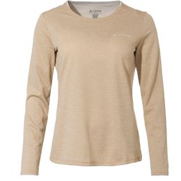 Vaude Essential Funktionsshirt Damen - Gr&ouml;&szlig;e 46 - beige