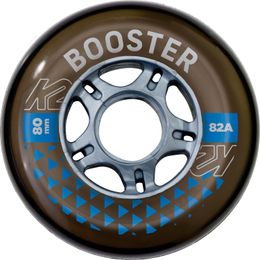 K2 BOOSTER 80 MM 82A 8-WHEEL PACK W ILQ 7 Inliner-Rollen - Gr&ouml;&szlig;e Einheitsgr&ouml;&szlig;e - grau