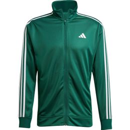 Adidas TR-ES 3S T Trainingsjacke Herren - Gr&ouml;&szlig;e XXL - gr&uuml;n