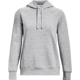 Under Armour RIVAL Hoodie Damen - Gr&ouml;&szlig;e XL - grau