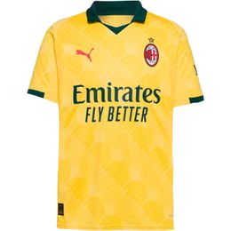 Puma AC Mailand 25-26 3rd Teamtrikot Herren - Gr&ouml;&szlig;e S - gelb