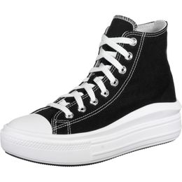 Converse Chuck Taylor All Star Move Platform Sneaker Damen - Gr&ouml;&szlig;e 36 1/2 - schwarz