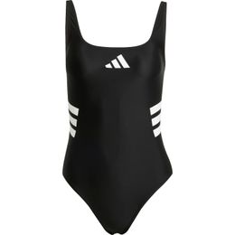Adidas 3S UBACK Badeanzug Damen - Gr&ouml;&szlig;e 36 - schwarz