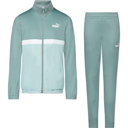 Puma Colorblock Trainingsanzug Jungen - Gr&ouml;&szlig;e 128 - gr&uuml;n