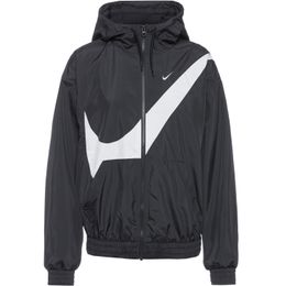 Nike Kapuzenjacke Damen - Gr&ouml;&szlig;e L - schwarz