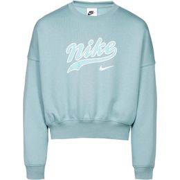 Nike NSW TREND Sweatshirt M&auml;dchen - Gr&ouml;&szlig;e 122/128 - gr&uuml;n