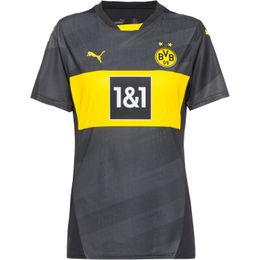 Puma Borussia Dortmund 24-25 Ausw&auml;rts Teamtrikot Damen - Gr&ouml;&szlig;e S - schwarz