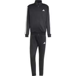 Adidas 3S FL Trainingsanzug Herren - Gr&ouml;&szlig;e S / kurz - schwarz