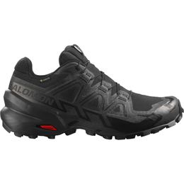 Salomon SPEEDCROSS 6 GTX Laufschuhe Damen - Gr&ouml;&szlig;e 39 1/3 - schwarz