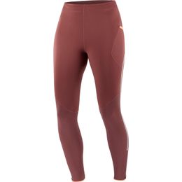 Salomon SENSE STOW Lauftights Damen - Gr&ouml;&szlig;e M - rot