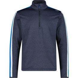 CMP MAN SWEAT Fleeceshirt Herren - Gr&ouml;&szlig;e 48 - blau