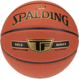 Spalding TF Gold Composite Basketball - Gr&ouml;&szlig;e 7 - orange