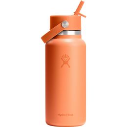 Hydro Flask 32 OZ WIDE FLEX STRAW Isolierflasche - Gr&ouml;&szlig;e Einheitsgr&ouml;&szlig;e - orange