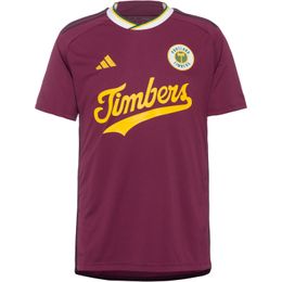 Adidas Portland Timbers 24-25 3rd Teamtrikot Herren - Gr&ouml;&szlig;e M - rot