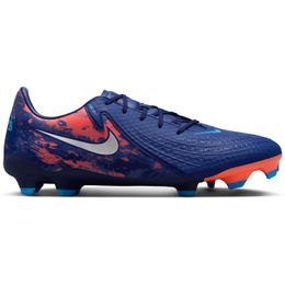 Nike PHANTOM GX II ACADEMY FG/MG Haaland Fu&szlig;ballschuhe Herren - Gr&ouml;&szlig;e 45 1/2 - blau