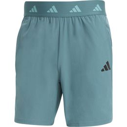 Adidas Gym+ Shorts Herren - Gr&ouml;&szlig;e M - gr&uuml;n