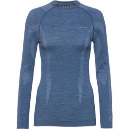 Falke Wool Tech Langarmshirt Damen - Gr&ouml;&szlig;e XS - blau