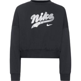 Nike NSW TREND Sweatshirt M&auml;dchen - Gr&ouml;&szlig;e 122/128 - schwarz