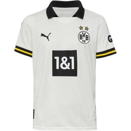 Puma Borussia Dortmund 24-25 3rd Teamtrikot Kinder - Gr&ouml;&szlig;e 128 - wei&szlig;