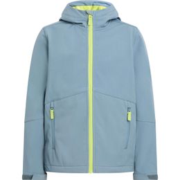 McKINLEY Abe Softshelljacke Jungen - Gr&ouml;&szlig;e 128 - blau