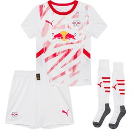Puma RB Leipzig 24-25 Heim Teamtrikot Kinder - Gr&ouml;&szlig;e 92 - wei&szlig;