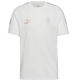 Puma Borussia M&ouml;nchen Gladbach T-Shirt Herren - Gr&ouml;&szlig;e S - wei&szlig;