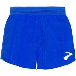 Brooks Elite Funktionsshorts Herren - Gr&ouml;&szlig;e L - blau