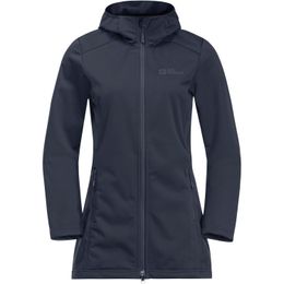 Jack Wolfskin WINDHAIN Softshellmantel Damen - Gr&ouml;&szlig;e XS - blau