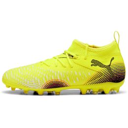 Puma FUTURE 8 MATCH MG Jr Fu&szlig;ballschuhe Kinder - Gr&ouml;&szlig;e 38 - gelb