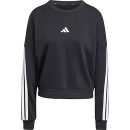 Adidas W 3S FT Sweatshirt Damen - Gr&ouml;&szlig;e S - schwarz