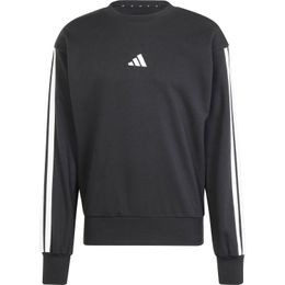 Adidas M 3S FT Sweatshirt Herren - Gr&ouml;&szlig;e S - schwarz