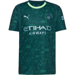 Puma Manchester City 25-26 4th Teamtrikot Herren - Gr&ouml;&szlig;e L - gr&uuml;n