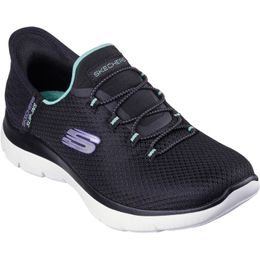 Skechers Summits Sneaker Damen - Gr&ouml;&szlig;e 37 1/2 - schwarz
