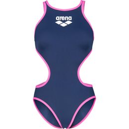 arena One Big Logo Schwimmanzug Damen - Gr&ouml;&szlig;e 42 - blau