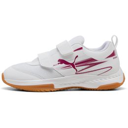 Puma Varion II V Jr Hallenschuhe Kinder - Gr&ouml;&szlig;e 31 - wei&szlig;