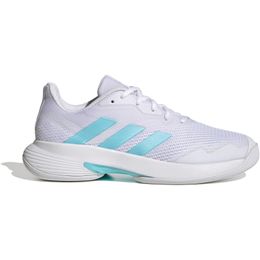 Adidas CourtJam Control Tennisschuhe Damen - Gr&ouml;&szlig;e 39 1/3 - wei&szlig;
