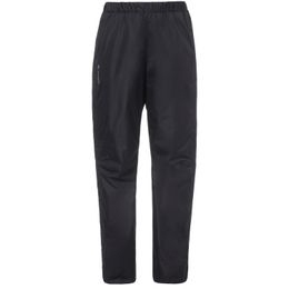 Vaude Fluid Full-Zip Regenhose Damen - Gr&ouml;&szlig;e 34 - schwarz
