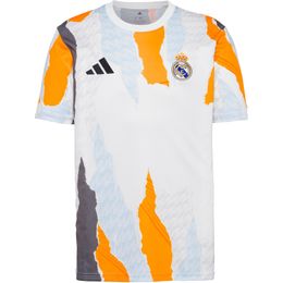 Adidas Real Madrid Funktionsshirt Herren - Gr&ouml;&szlig;e S - wei&szlig;