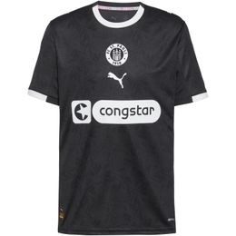 Puma FC St. Pauli 24-25 3rd Teamtrikot Herren - Gr&ouml;&szlig;e S - schwarz