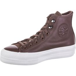 Converse Lift Platform Water Repellent Sneaker Damen - Gr&ouml;&szlig;e 39 - braun