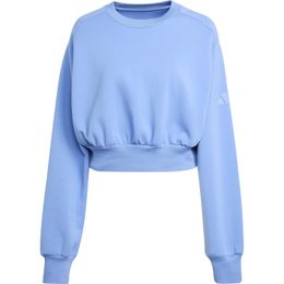 Adidas All Szn Sweatshirt Damen - Gr&ouml;&szlig;e L - blau