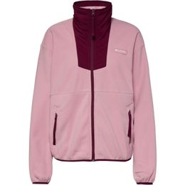 Columbia Sequoia Grove Fleecejacke Damen - Gr&ouml;&szlig;e XL - rosa