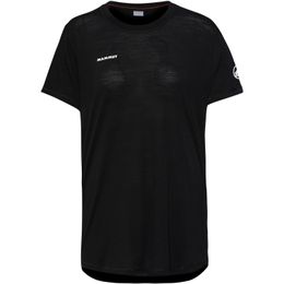 Mammut Tree Wool Funktionsshirt Damen - Gr&ouml;&szlig;e XL - schwarz